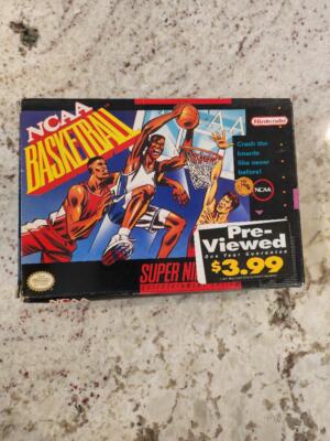 NCAA Basketball SNES 45496830175| eBay
