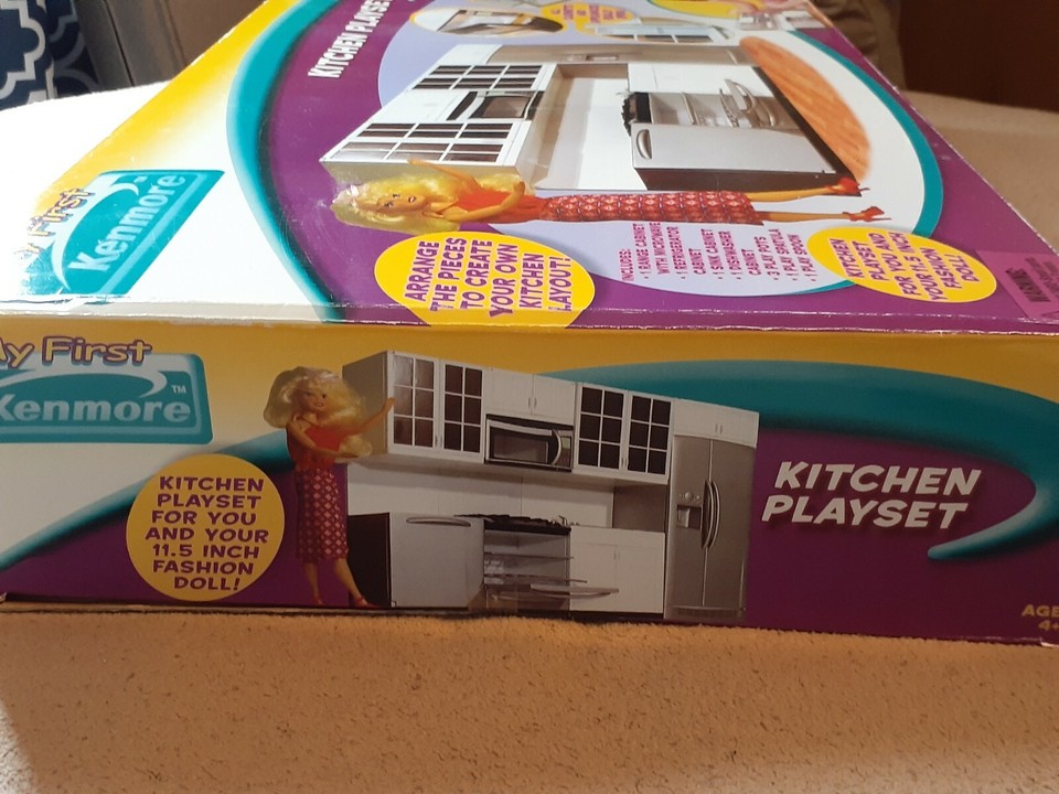 VINTAGE MY FIRST KENMORE KITCHEN Playset BARBIE Integrity Royalty *HTF ...