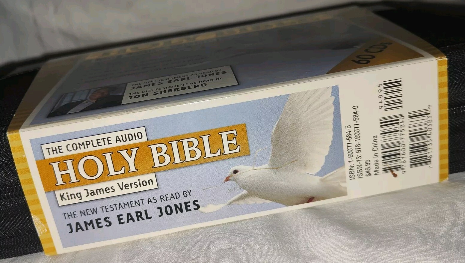 COMPLETE HOLY BIBLE KING JAMES VERSION 60 AUDIO CDs & CASE OLD & NEW ...