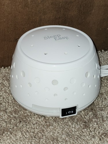 Sleep Easy T12 2-Speed White Noise Sound Screen Machine Fan Sleep Aid ...