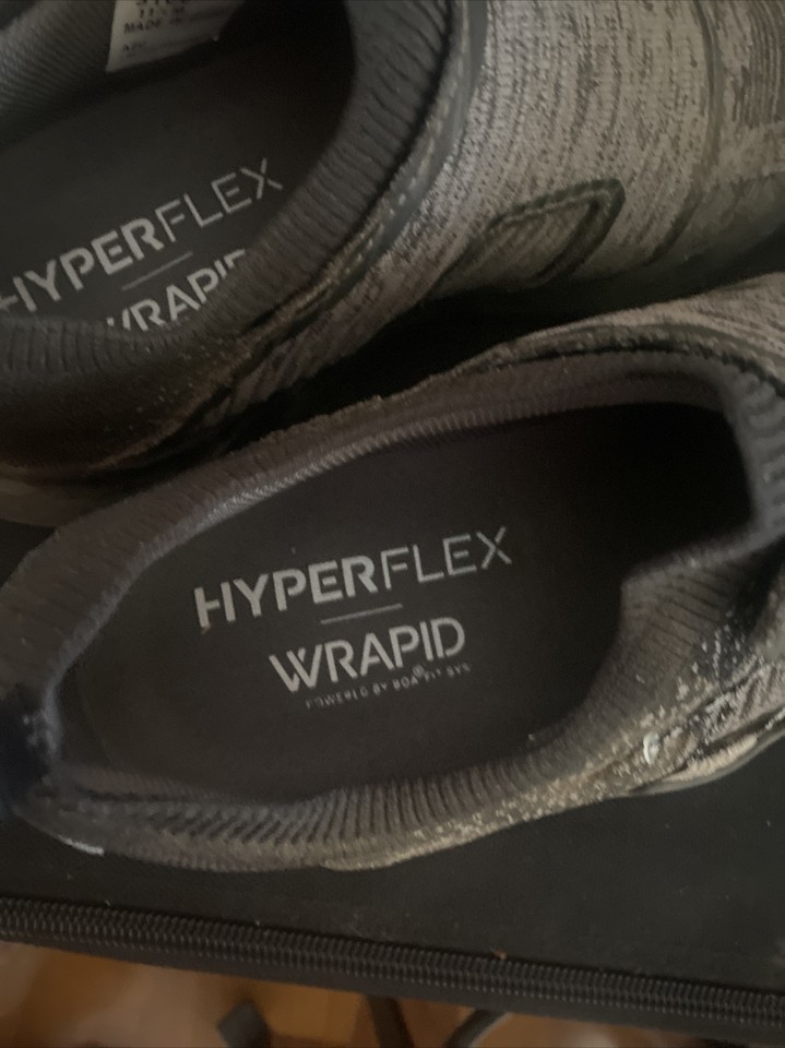 Footjoy HyperFlex Mens Golf Shoes, BOA, Black/Gray | eBay