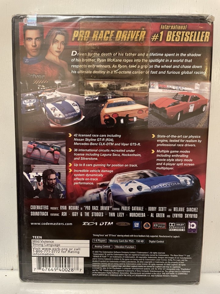 Pro Race Driver * 2002 PS2 * Brand New / Factory Sealed | eBay