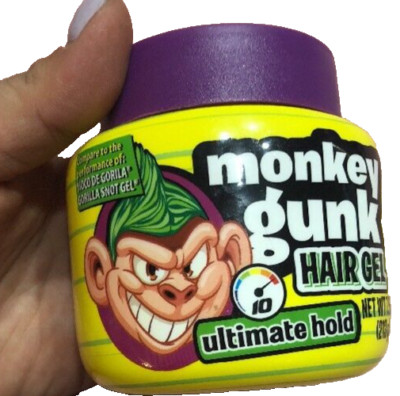 Monkey Gunk Hair Gel Ultimate Hold, 7.5 oz New Ships N 24h | eBay