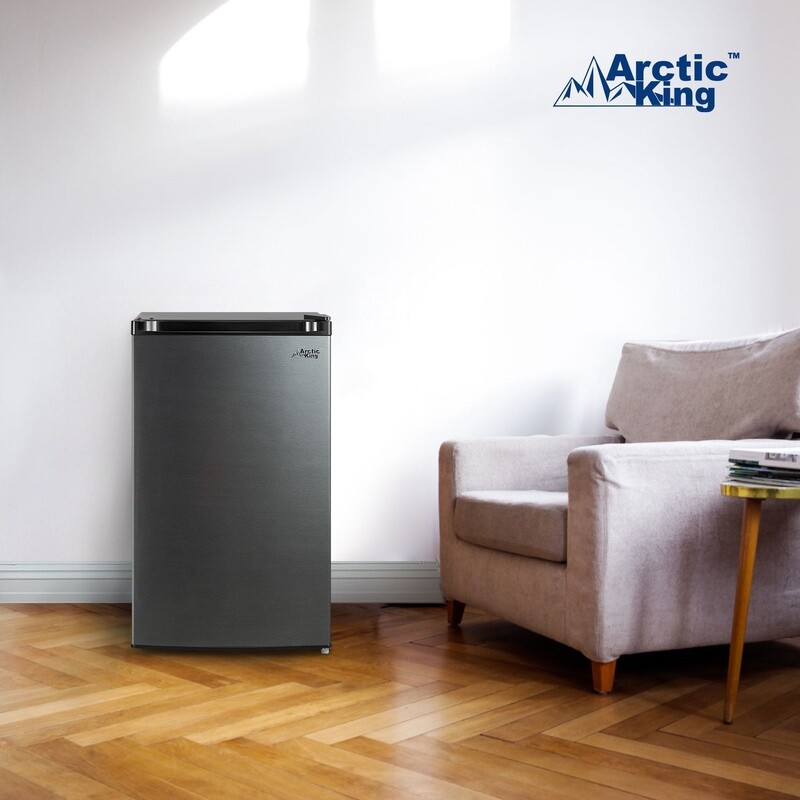 4.4 Cu Ft Mini Fridge No Freezer Compact Energy Efficient W/ Adjustable ...