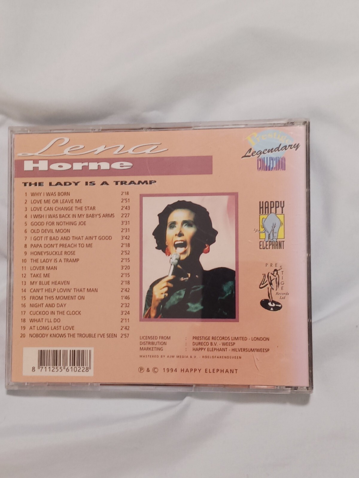 Lena Horne - The Lady Is A Tramp: CD -Prestige 1994-IMPORT-FREE ...