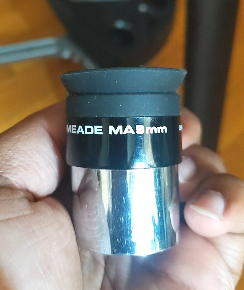 MEADE Autostar Telescope With Two Lens & Tripod Tested See Video 25mm ...