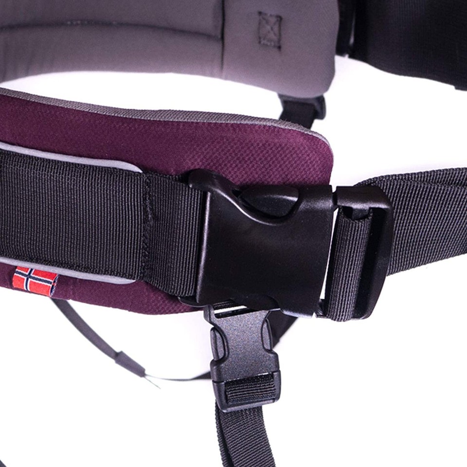 Non-Stop Dogwear Trekking Belt Canicross Human Harness RRP £ 69 Purple ...