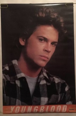 Youngblood Original Vintage Poster Movie Memorabilia Pin-up Hockey 1986 ...