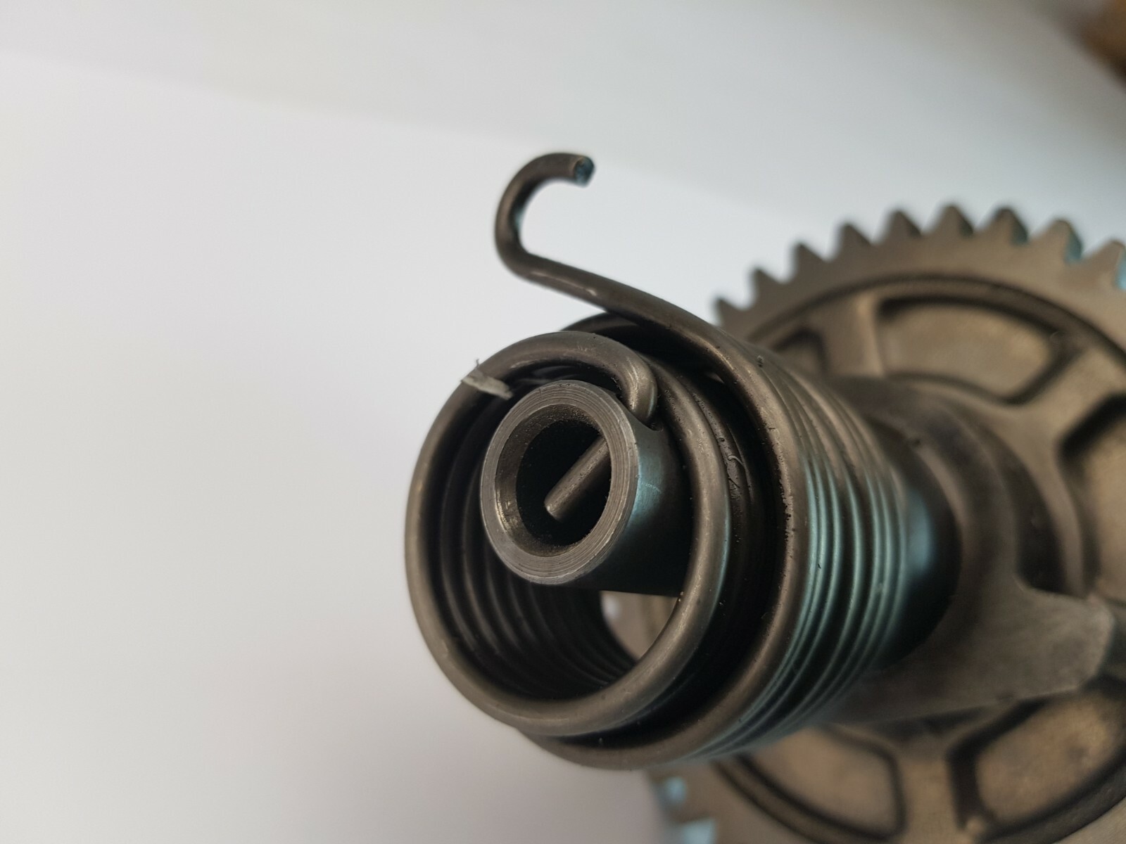 SUZUKI DR 650 DR650 1990 KICKSTARTER MECHANISM SHAFT GEAR SPRING ...