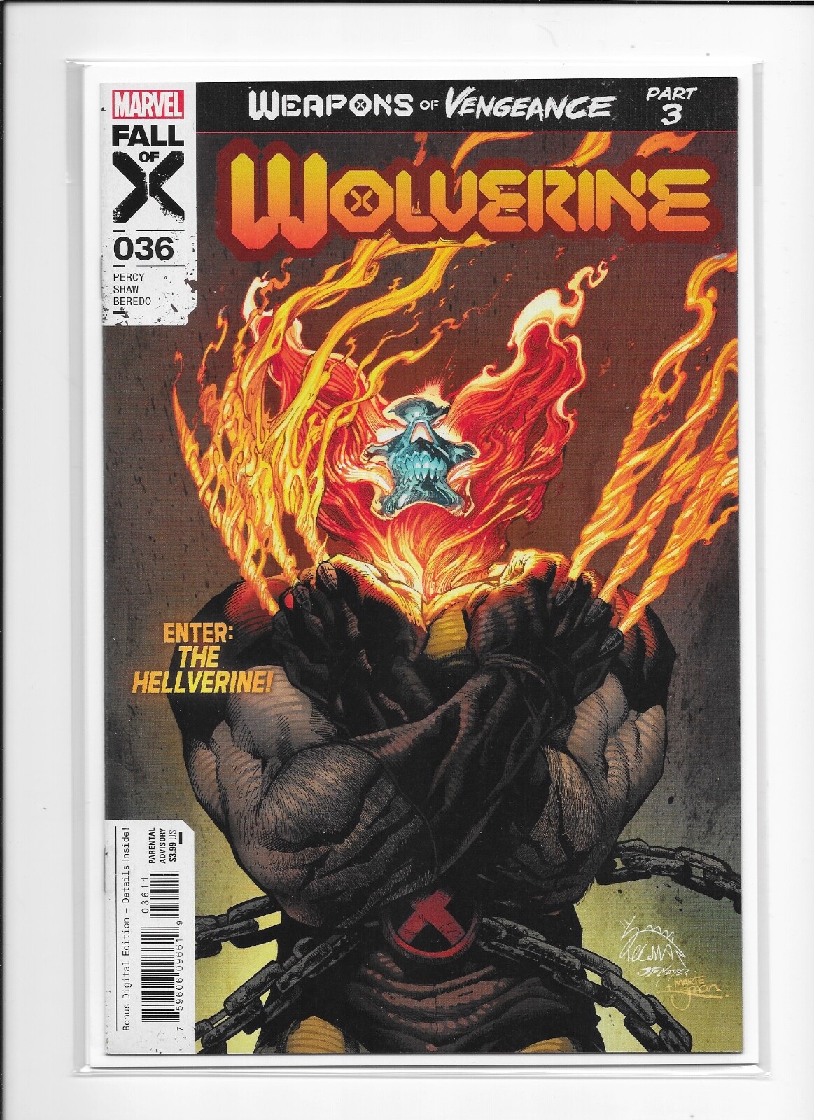 Wolverine 36 (Marvel Comics 2023) 1st Appearance Of Hellverine 🔑 NM 🔥 ...