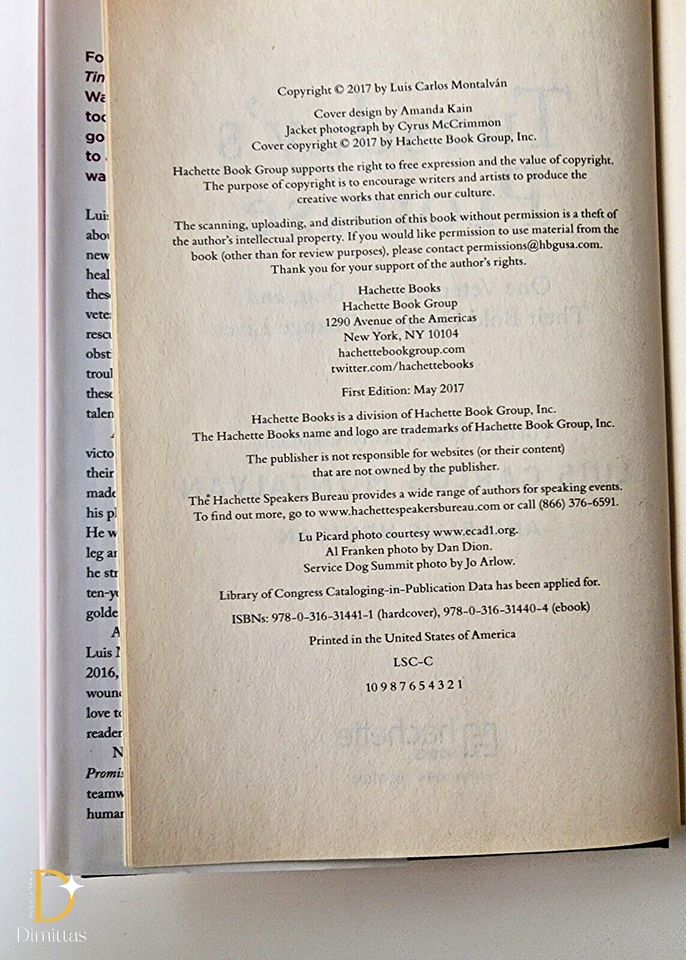 Tuesday's Promise by Luis Carlos Montalvan (First Edition, 2017 ...