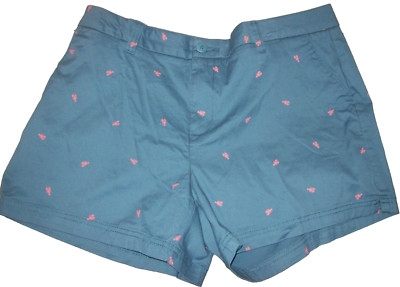 Women's New Size 8 Outdoor Happy Camper Magellan Blue Crawfish Shorts ...