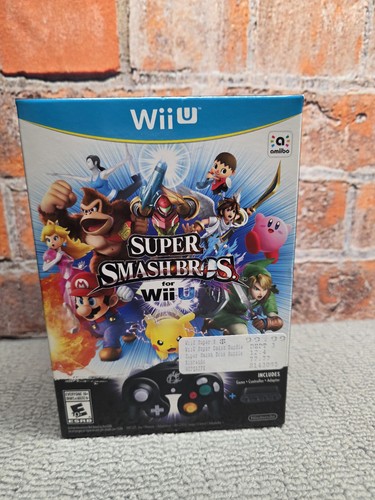 Super Smash Bros With Controller -sealed-(Nintendo ,Wii U) | eBay