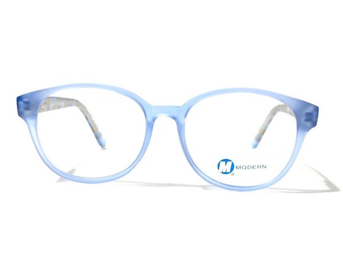 BRAND NEW MODERN OPTICAL BEHAVE BLUE FROST AUTHENTIC EYEGLASSES RX 46 ...