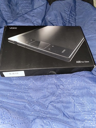 VEIKK A30 V2 Drawing Tablet 10x6" Graphics Tablet with Battery-Free Pen ...
