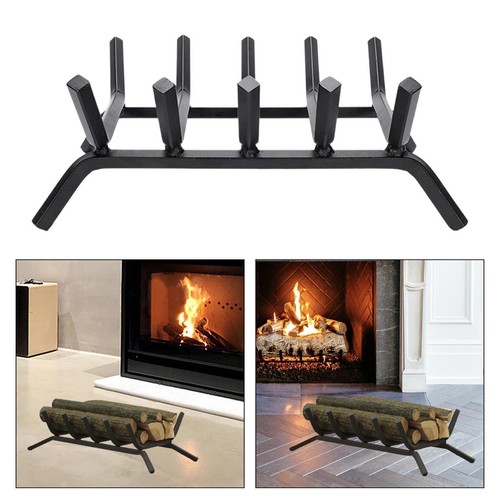 Firewood Log Burning Rack Fireplace Burning Rack for Backyards Outdoor ...