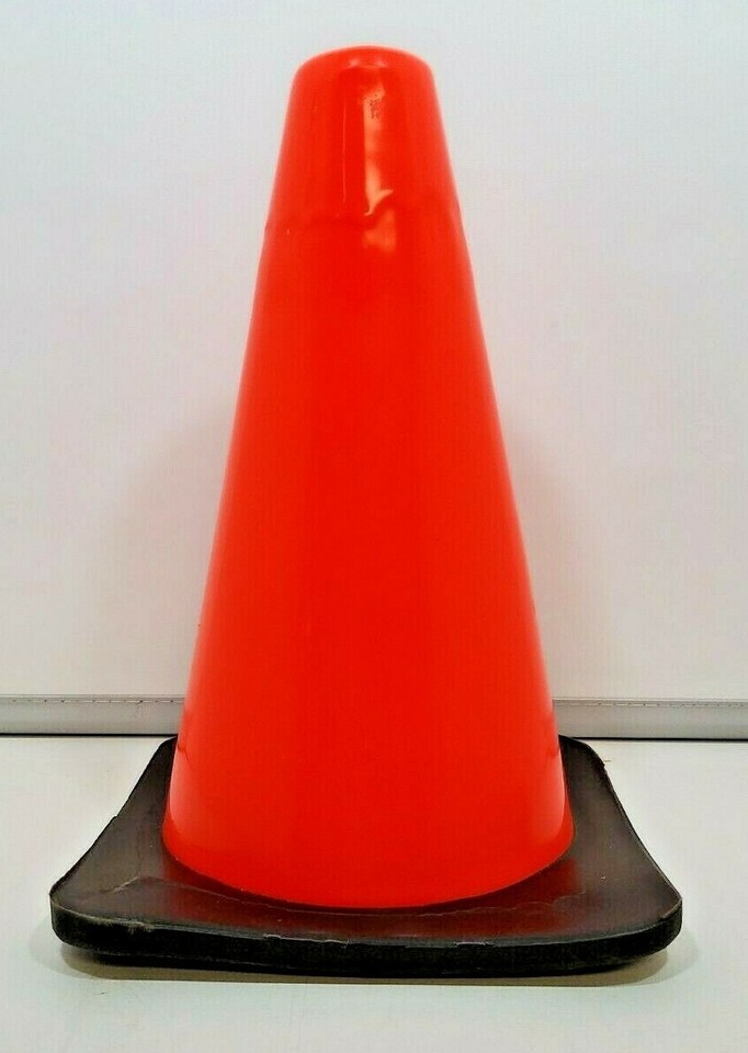 RSC PVC Traffic Safety Cone, 12" Inch Construction Safety Cone -Orange ...