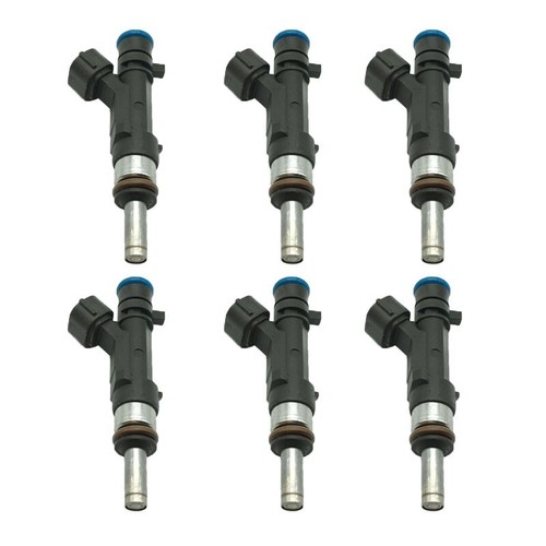 6pcs Fuel Injector 0280158053 For Audi A6 C6 2004-2011 2.4L V6 ...