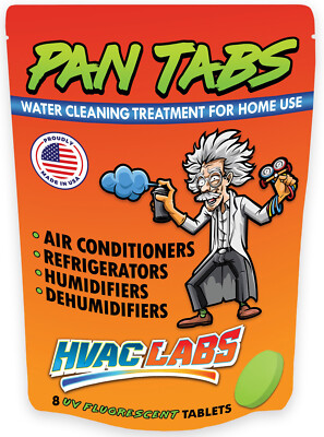 Mad Tabs Pan AC Drain Line Cleaner Condensate Neutralizer Tablets USA ...