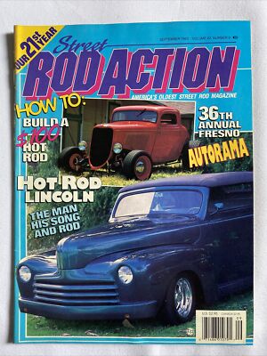 1993 September Street Rod Action Magazine Steve Williams Built Hot Rod ...