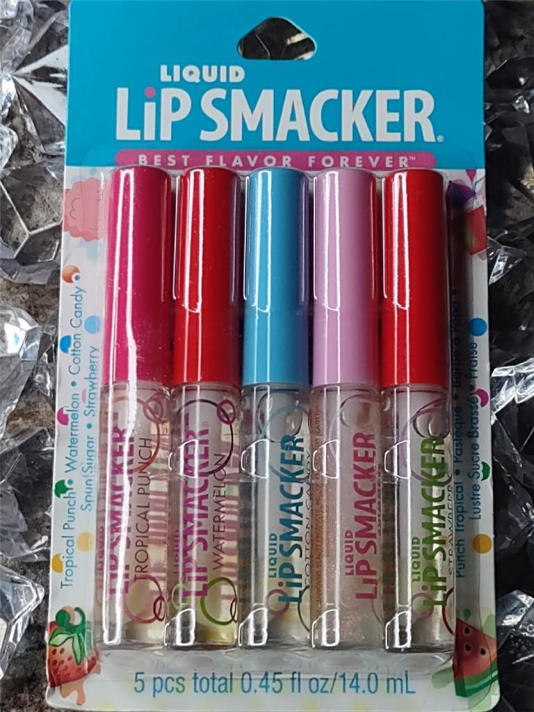 Liquid Lip Gloss Smacker ULTRA SHINE & SUPER SHIMMER Friendship 5 Pack ...