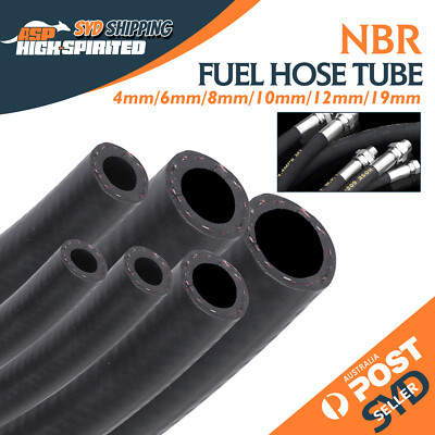 Fuel Hose Rubber Tubing Gasoline Engine Petrol line Withstand Oil High ...