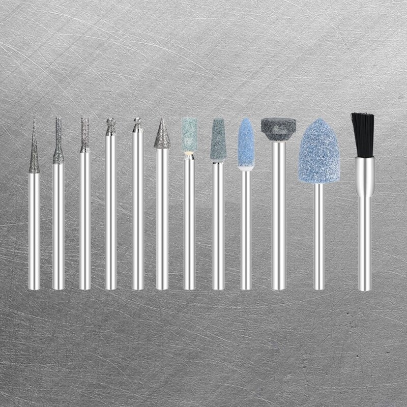 Ceramics Stone Polishing Grinding Rotary Die Grinder Drill Bit Tool ...