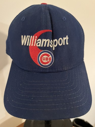 Vtg Williamsport Cubs snapback baseball cap hat Chicago minor USA 94-98 ...