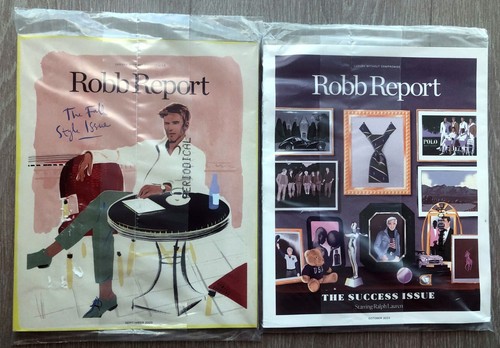 Robb Report • September 2023 & October 2023 New Unopened | eBay