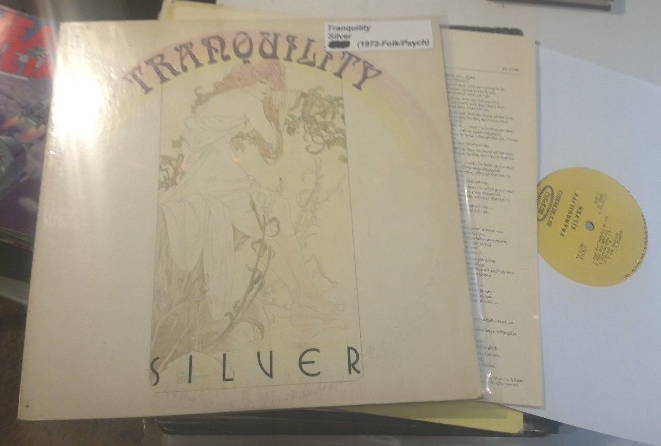 Tranquility Silver Epic 31989 '72 psych prog folk lp Terry Shaddick ...