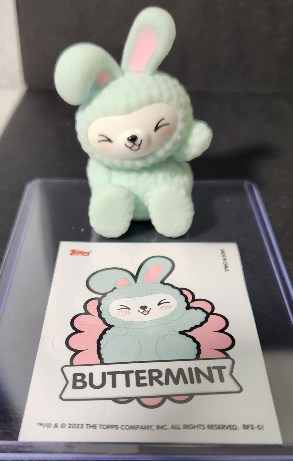 BUTTERMINT #1 2023 Topps I LOVE BUNNIES SWEET SPRING EDITION BUNNY and ...