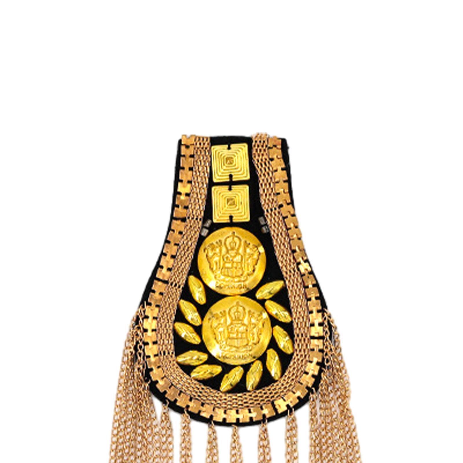 Metal Tassel Link Chain Epaulet Shoulder Tassel Epaulette Stylish ...