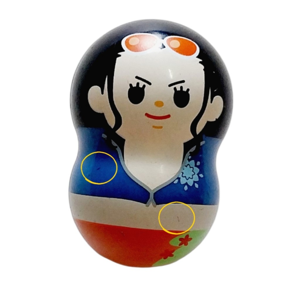 Nico Robin One Piece Coo'nuts 1.5" Figure Bandai Japan Balance toy | eBay