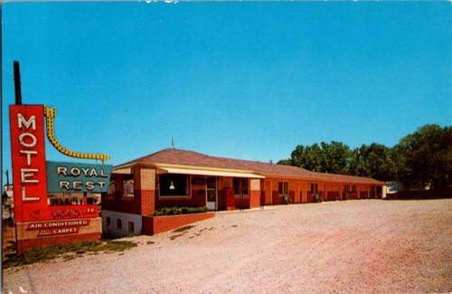 Spearfish South Dakota SD : MOTEL SCENE n/03 BD1968 | eBay