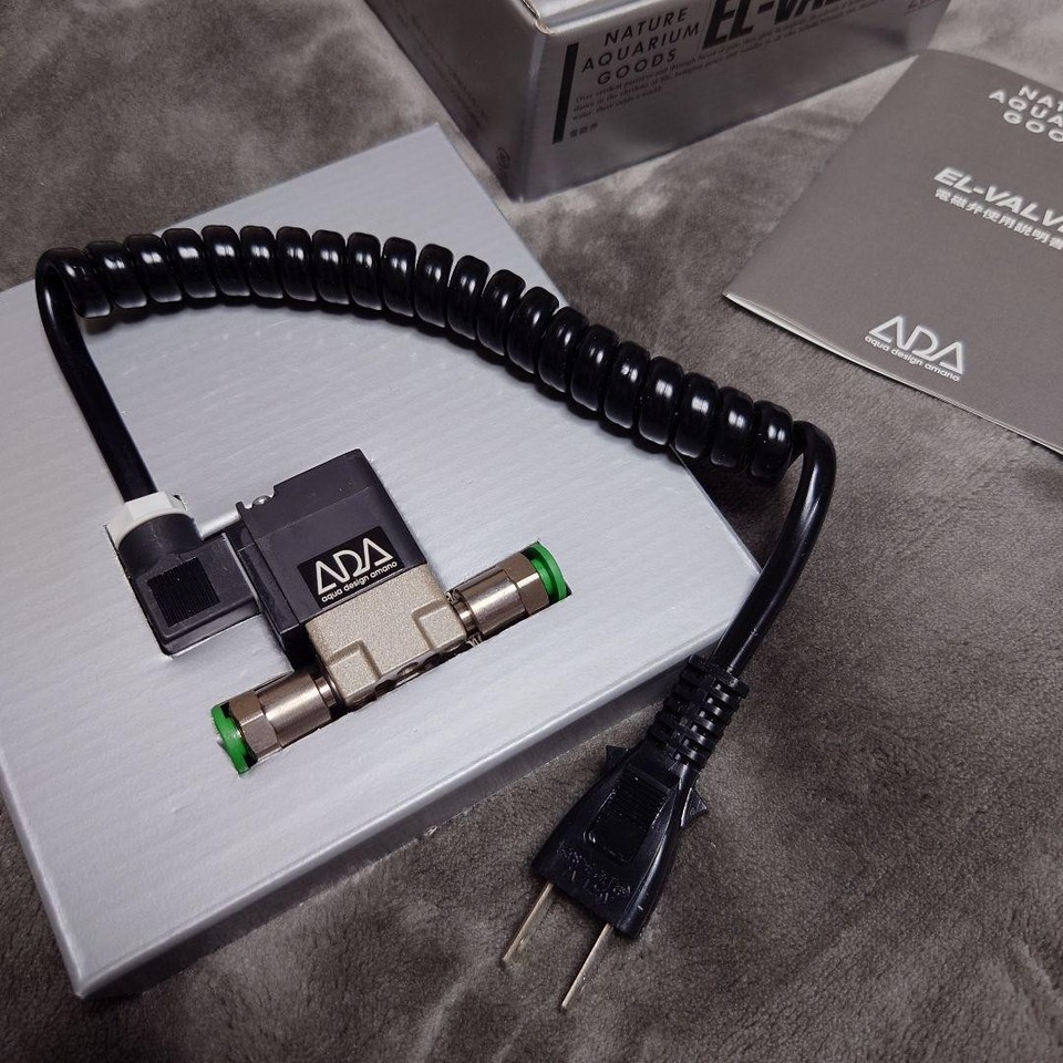 ADA EL-Valve Solenoid Valve CO2 System Aqua Design Amano Nature ...