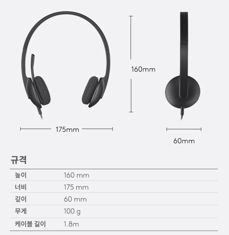 Logitech H340 USB Headset 97855089588| eBay