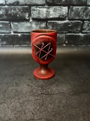 Azazel sigil Ritual cup Ars Goetia Demon Altar Goblet Witchcraft Tools ...