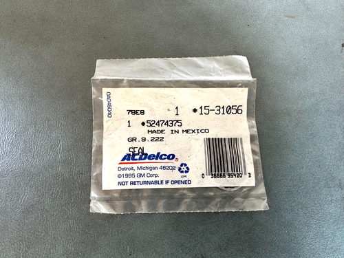 GM OEM NOS 52474375 AC Refrigerant Lines Seal 2017-2019 Cadillac CT6 2 ...