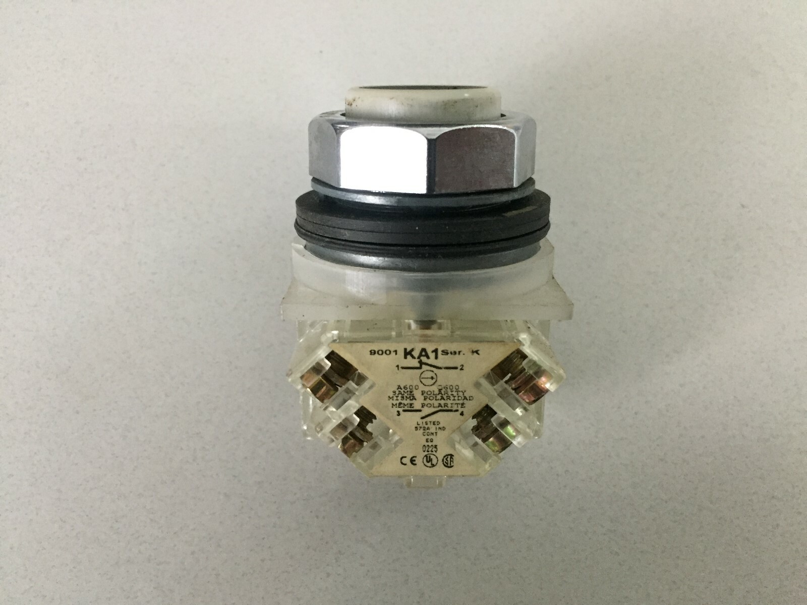 SQUARE D 9001KA1 BLACK PUSHBUTTON | eBay