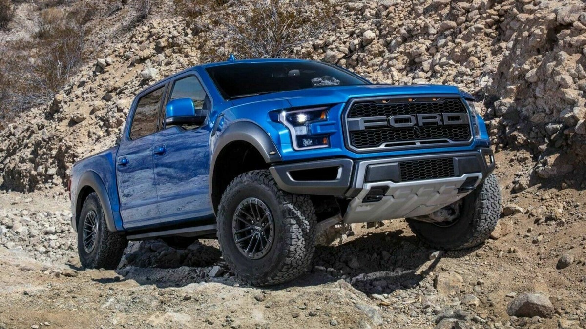 Ford Raptor Blue