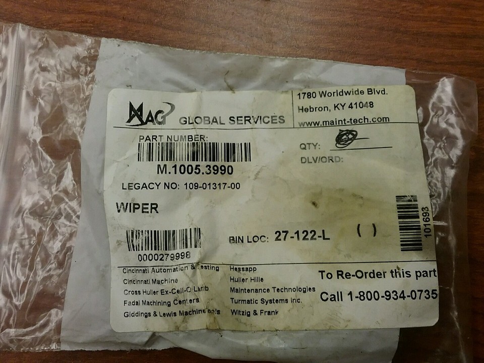 Gortite Way Wiper M.1005.3990. NO. 109-01317-00 | eBay