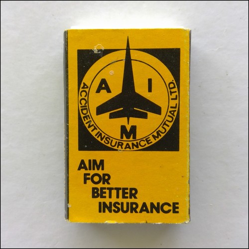 AIM Accident Insurance Mutual Ltd Syd 619921 Melb 5200111 Matchbox ...