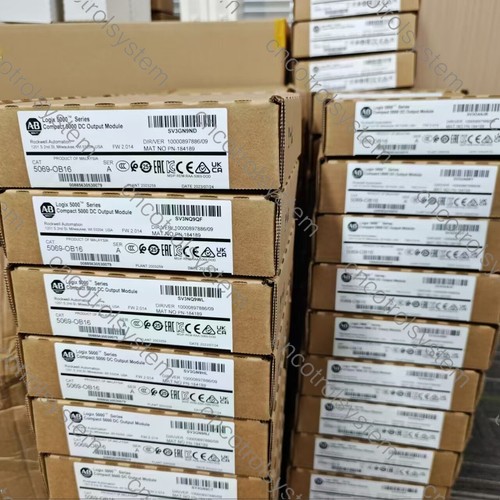 New Factory Sealed AB 5069-OB16 SER B Compact 5000 DC Output Module ...