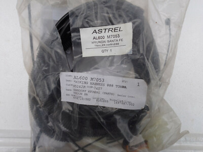 Trailer Wiring Harness Kit for Hyundai Santa Fe by Astrel AL600 M7053 ...