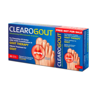 Clearogout Gout Treatment 4g x 30 sachets | eBay