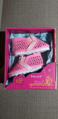 Our Generation Pink of it! Shoes Age 3+ American Girl | eBay
