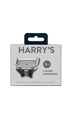 Harrys Razor Blade Pack 8 Cartridges Precision Trimmer Flex (Read ...