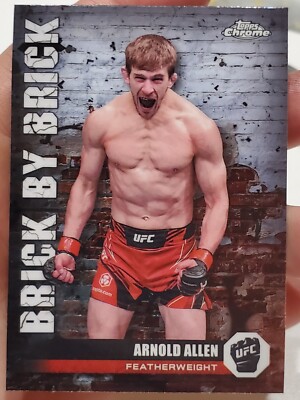 2024 Topps Chrome UFC Arnold Allen BRICK BY BRICK Insert No. BYB-9 | eBay