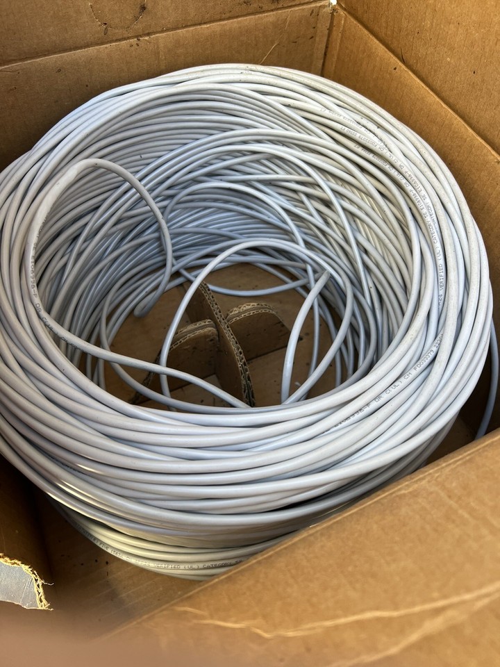 Belden 1583A F6H CAT5 Non-Plenum Communications Cable 4 Pair 24awg Gray ...