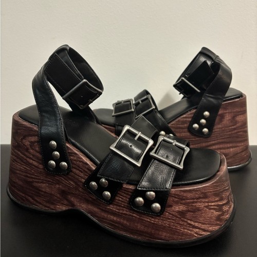 Dolls Kill / Current Mood Summer Moves Platform Wedges Size 7 | eBay